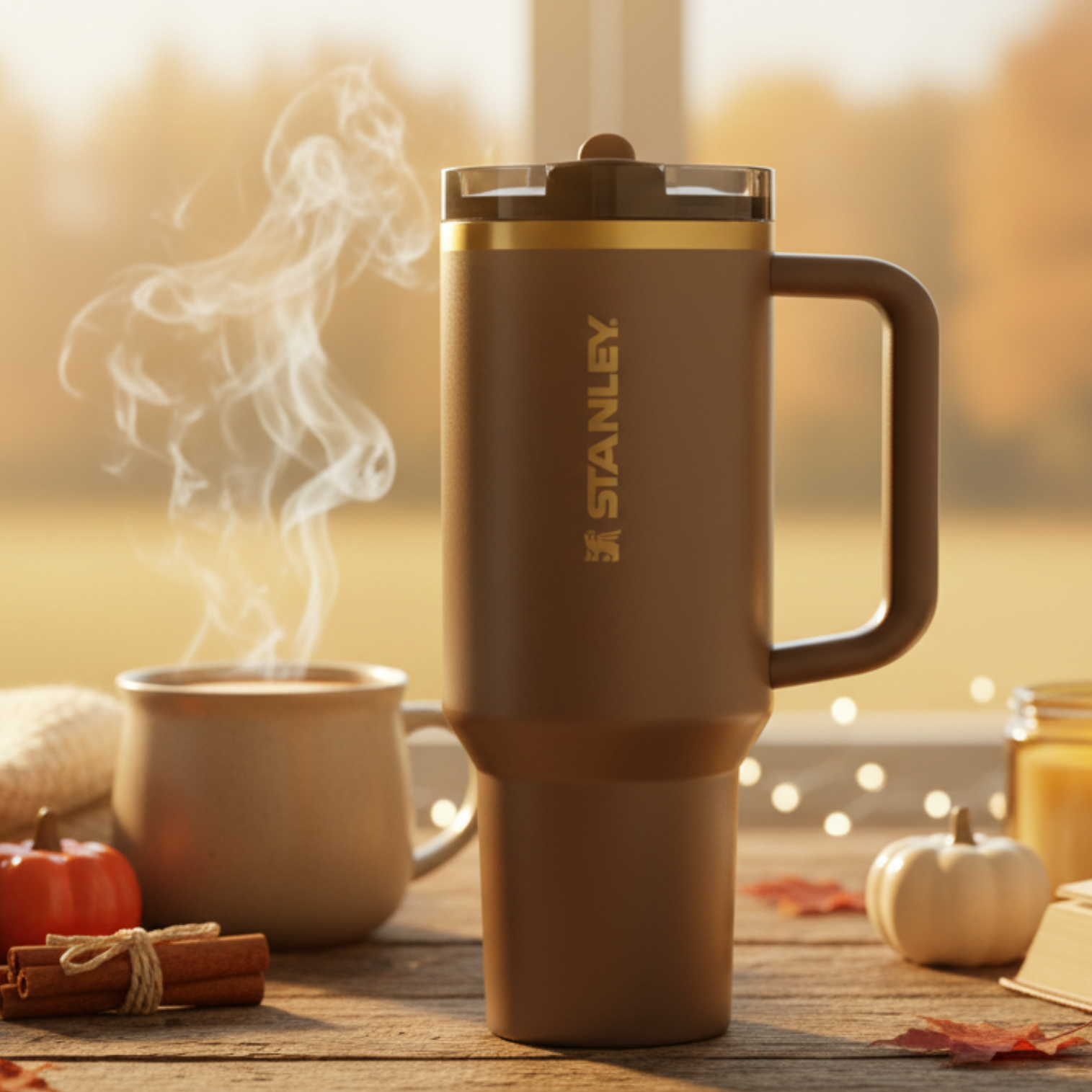 Stanley Espresso Gold 30 oz Tumbler – Cielena